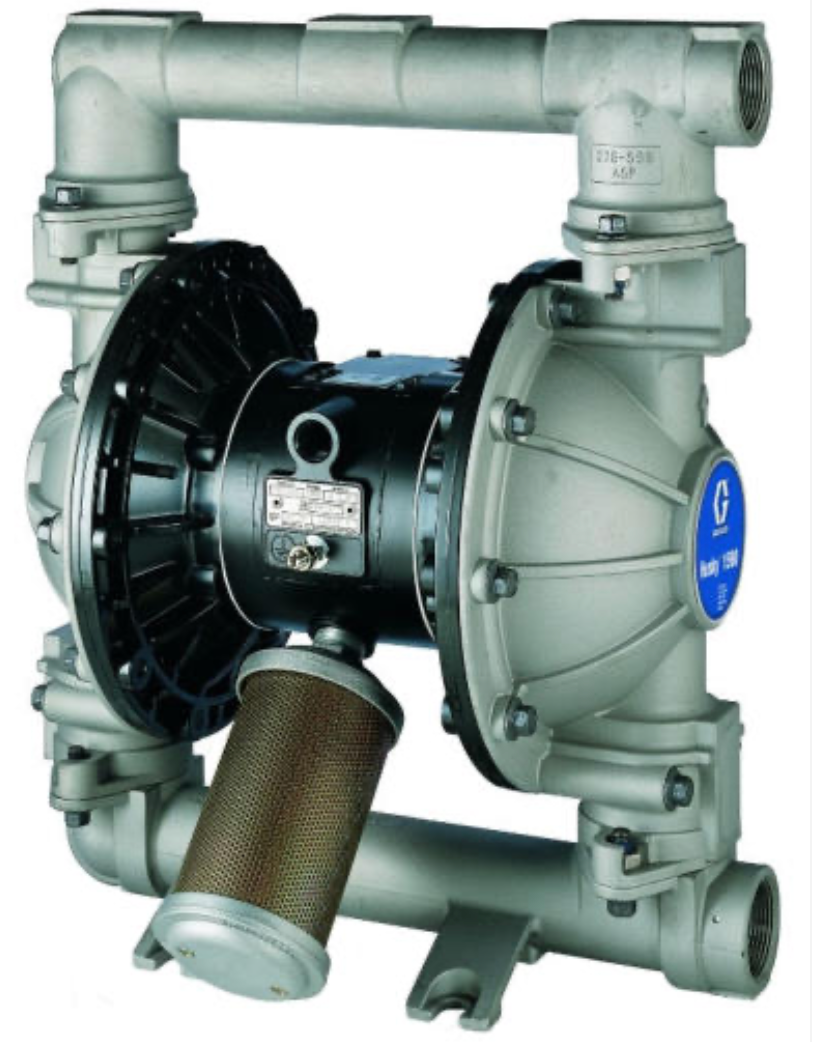 Bomba de diafragma 1 1/2" cuerpo de aluminio - TPE - GRACO Husky - TeoMak